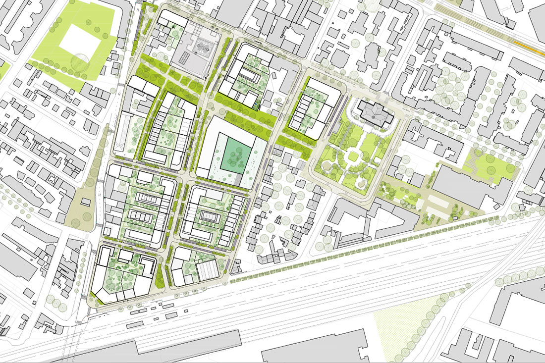Quartier de la Mairie - La Courneuve (93)